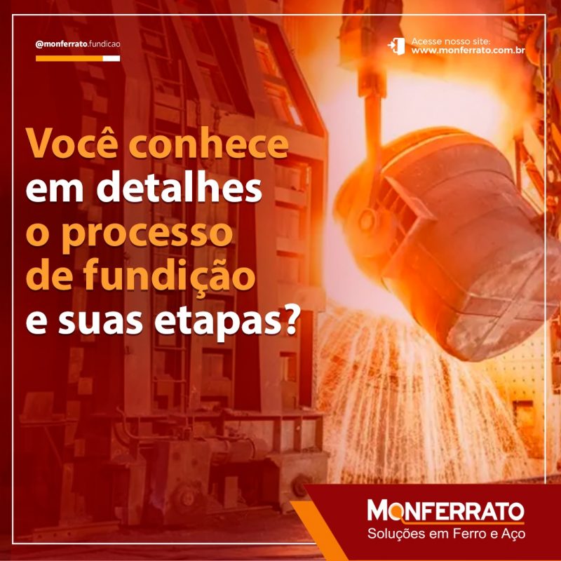 Você conhece em detalhes o processo de fundição e suas etapas? – Monferrato